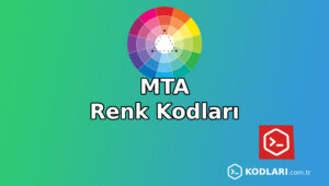 MTA Renk Kodları - Kodları
